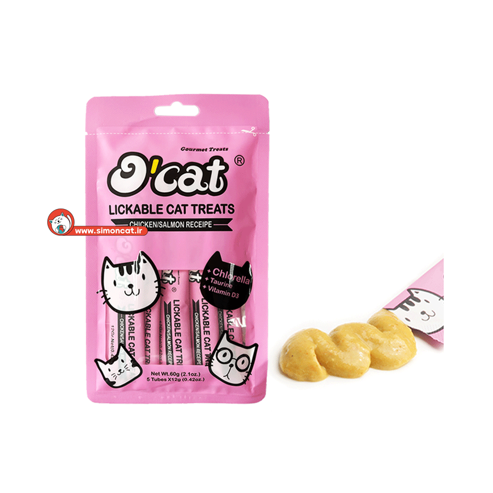 بستنی گربه ocat ماهی و مرغ - سایمون کت، خرید و فروش گربه، پانسیون و پت شاپ