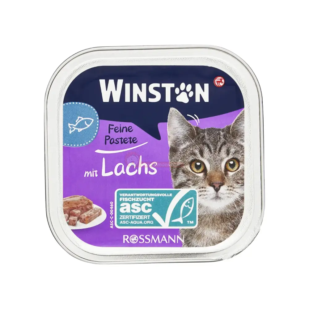 ووم گربه وینستون با طعم ماهی سالمون Winston Salmon - سایمون کت، خرید و ...